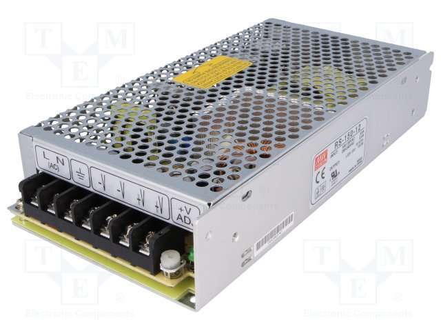 RS-150-12 Nguồn một chiều Meanwell 150W-12VDC - Industrial Hardware