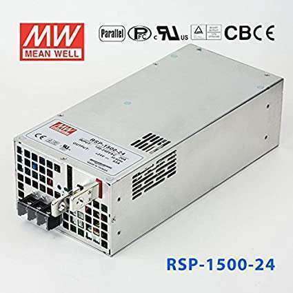 RSP-1500-24 Nguồn một chiều Meanwell 1500W-24VDC - Industrial Hardware