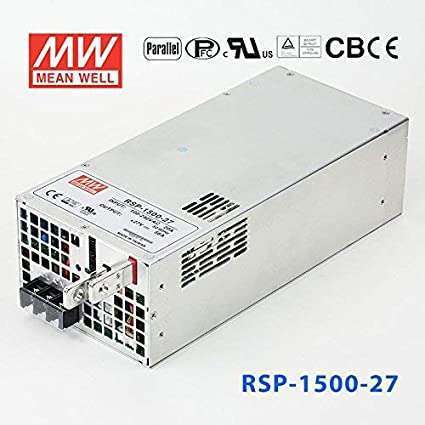 RSP-1500-27 Nguồn một chiều Meanwell 1500W-27VDC - Industrial Hardware