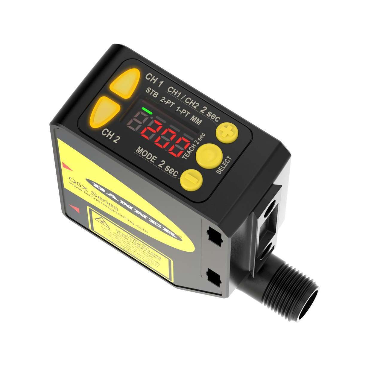 Cảm biến quang laser Banner Q5XKULAF3000-Q8 - Industrial Hardware